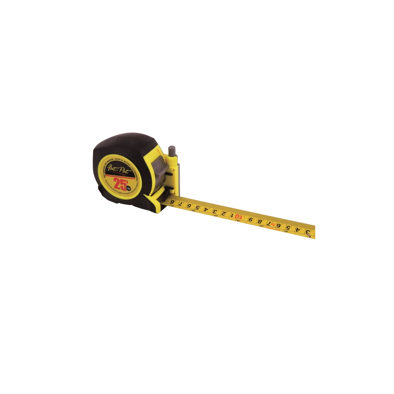 Tape measure 25ft/7.5m with ink marker (100046)