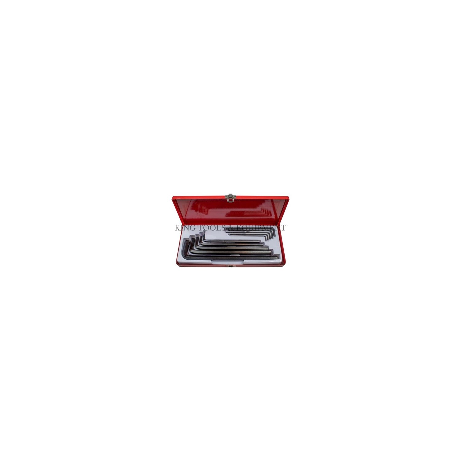 10 Piece Extra Long Hexagonal Wrench Set Sae 0384 0