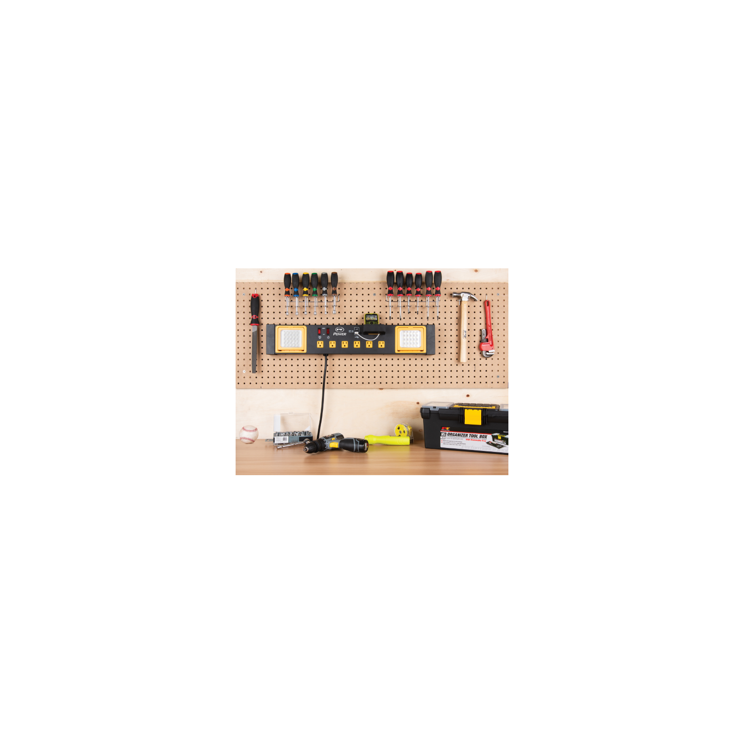 Workbench power station LED lights (W2279)