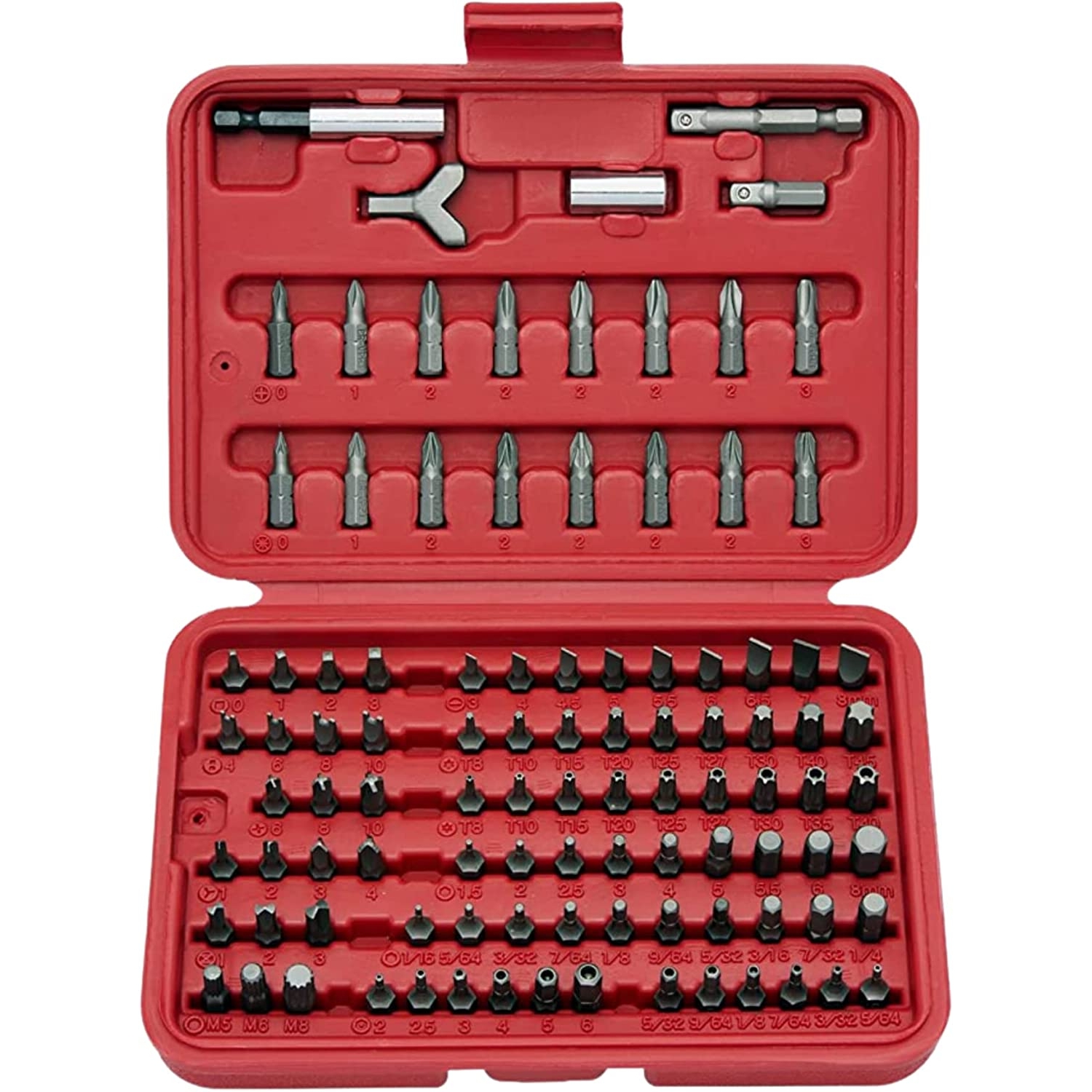 100 piece assorted bit set (MR70730)