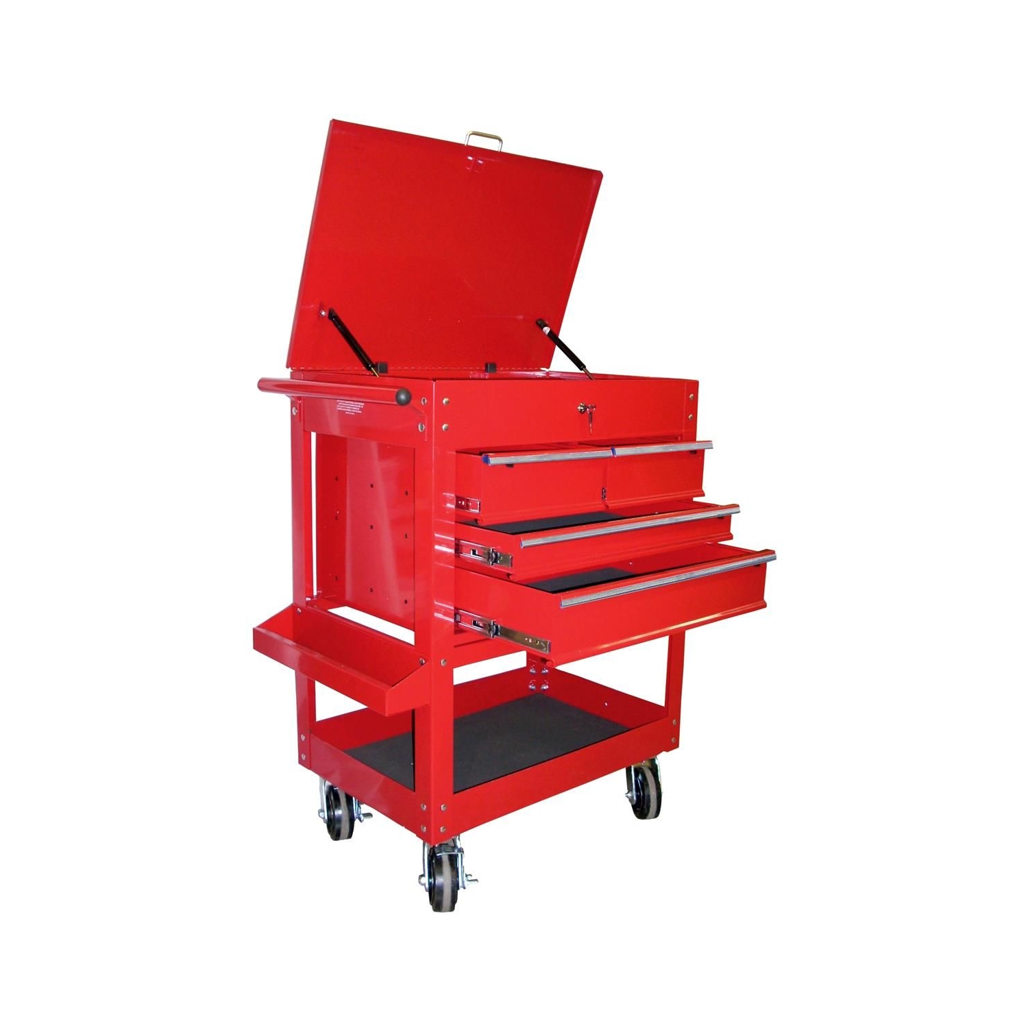 Heavy Duty 4-Drawer Tool Cart, Red KTI75140