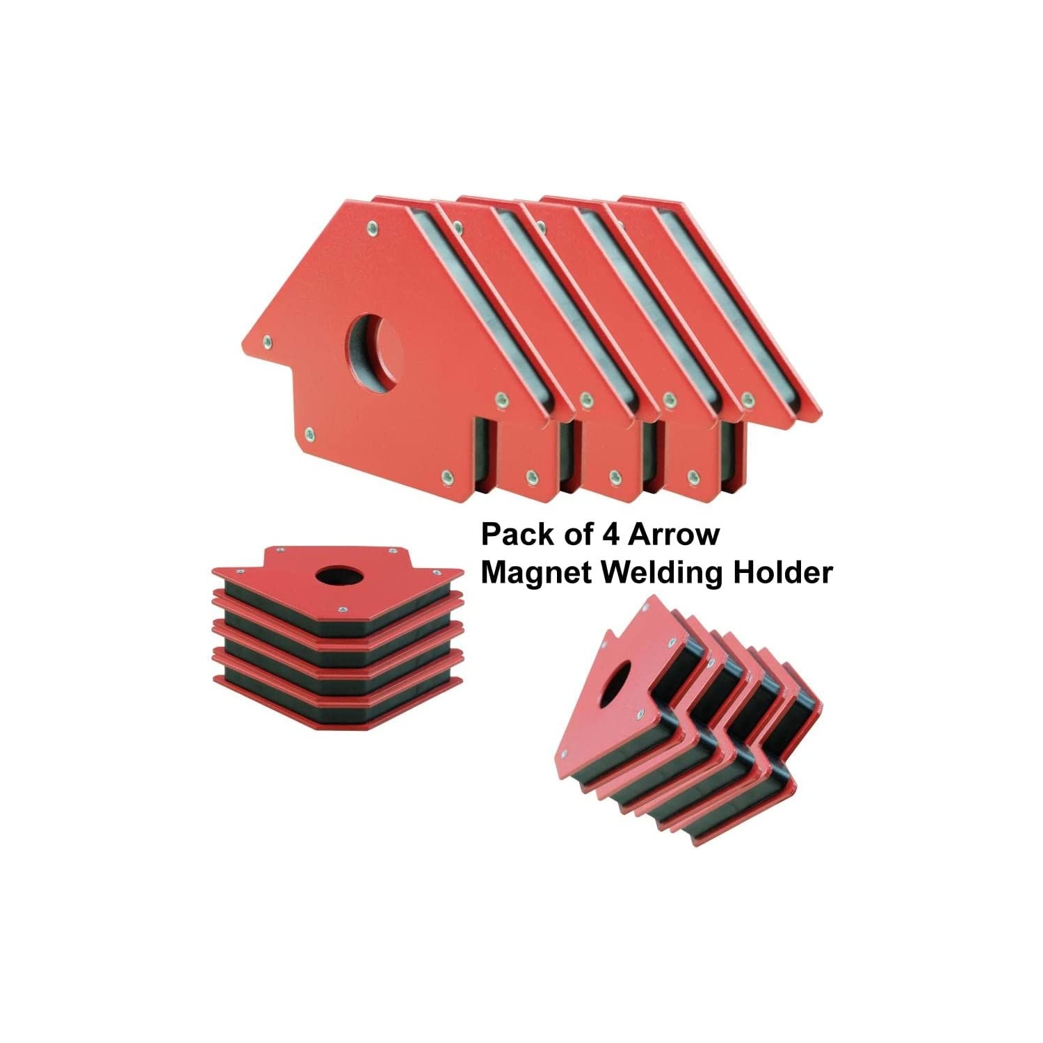 Set of 4 welding magnets Kastforce KF4021