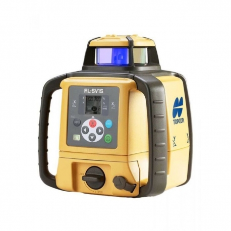 Topcon RL-SV1S RB Single Slope Laser Level (Rechargeable) w/ LS- 100D ...