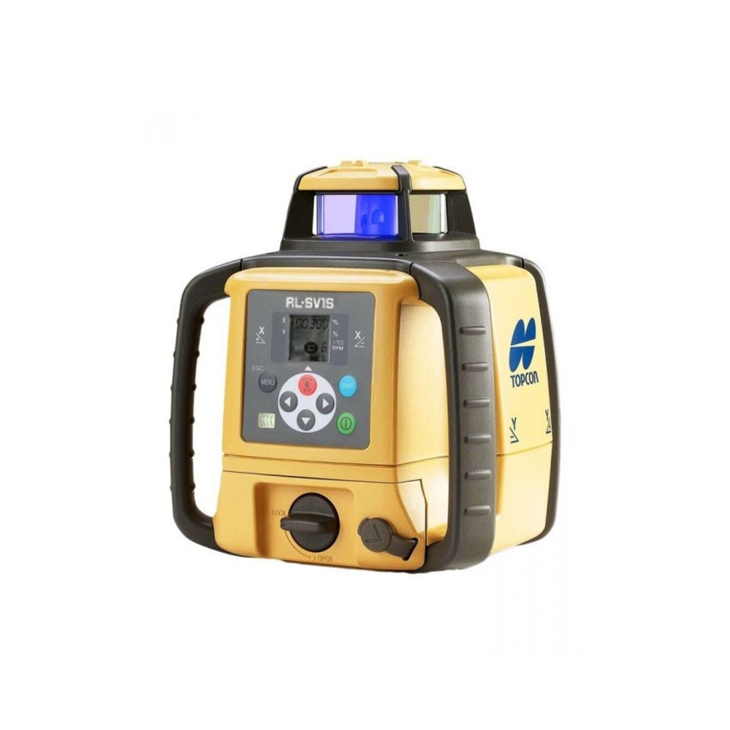 Topcon RL-SV1S RB Single Slope Laser Level (Rechargeable) w/ LS- 100D ...