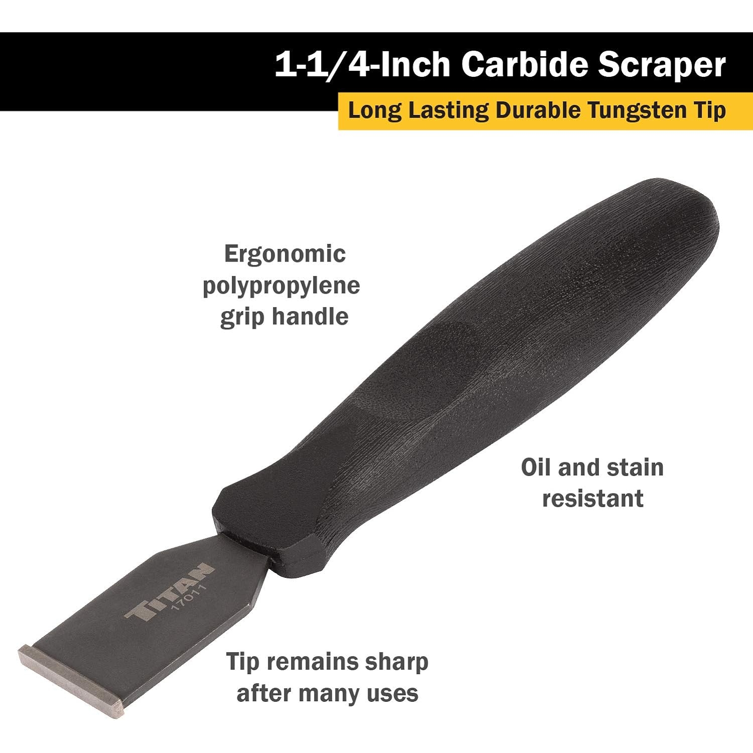 Titan carbide scraper 1-1/4'' 17011