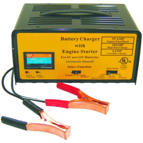 2/10/55AMPS BATTERY CHARGER/ ENGINE STARTER RDBC55A