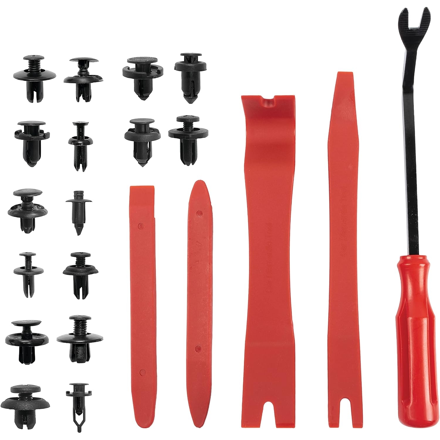 Car retainer push clips kit 85553 - CENTRE OUTILS PLUS