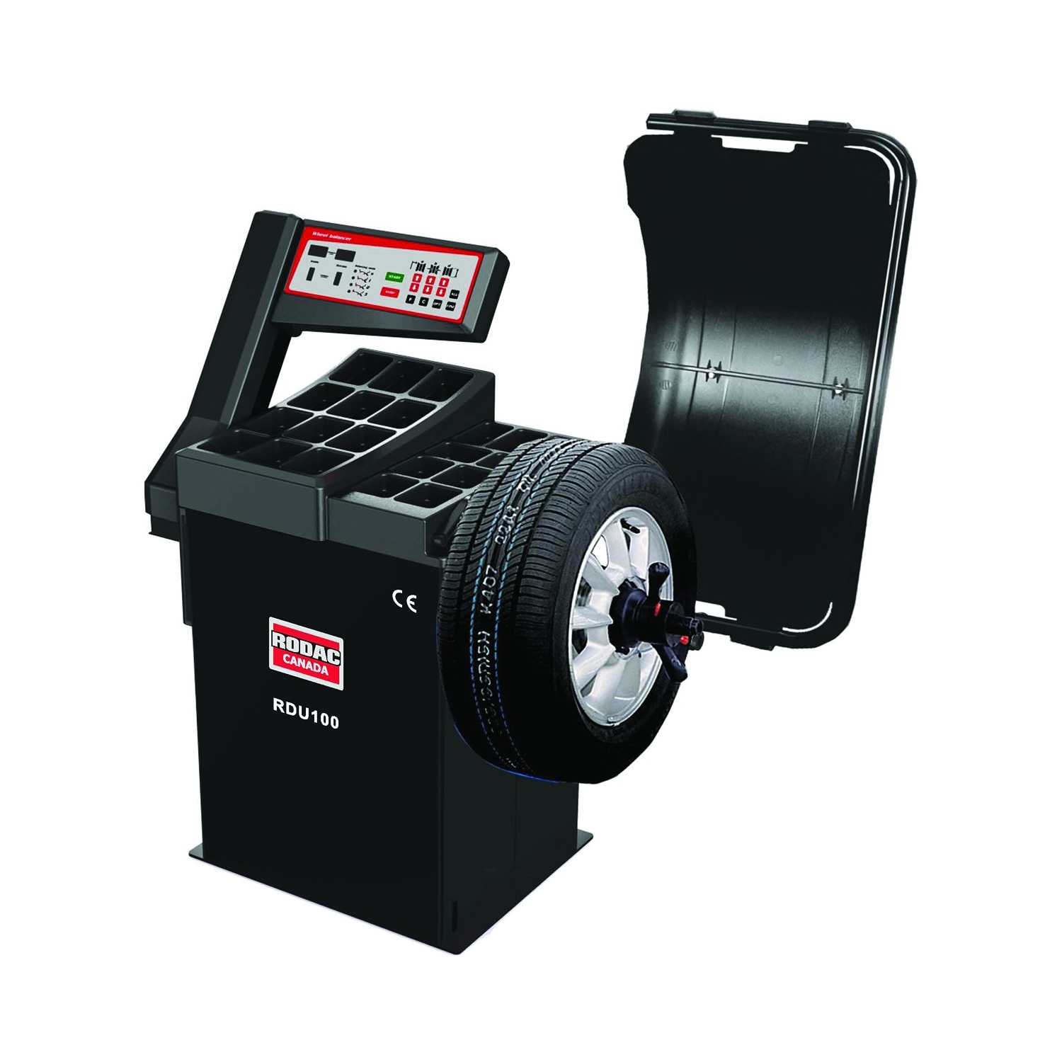 Digital entry wheel balancer RDU100