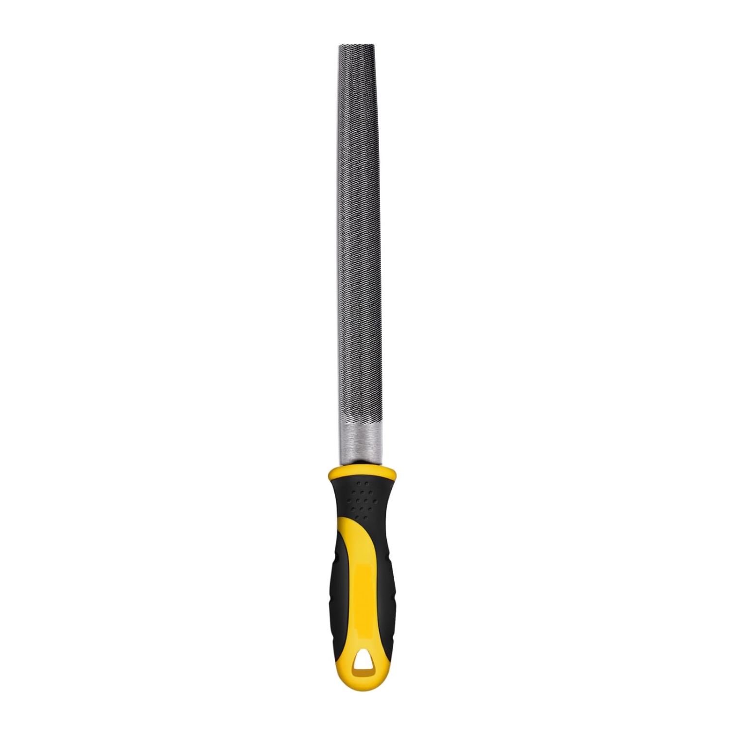 Half round steel file with handle BS500822
