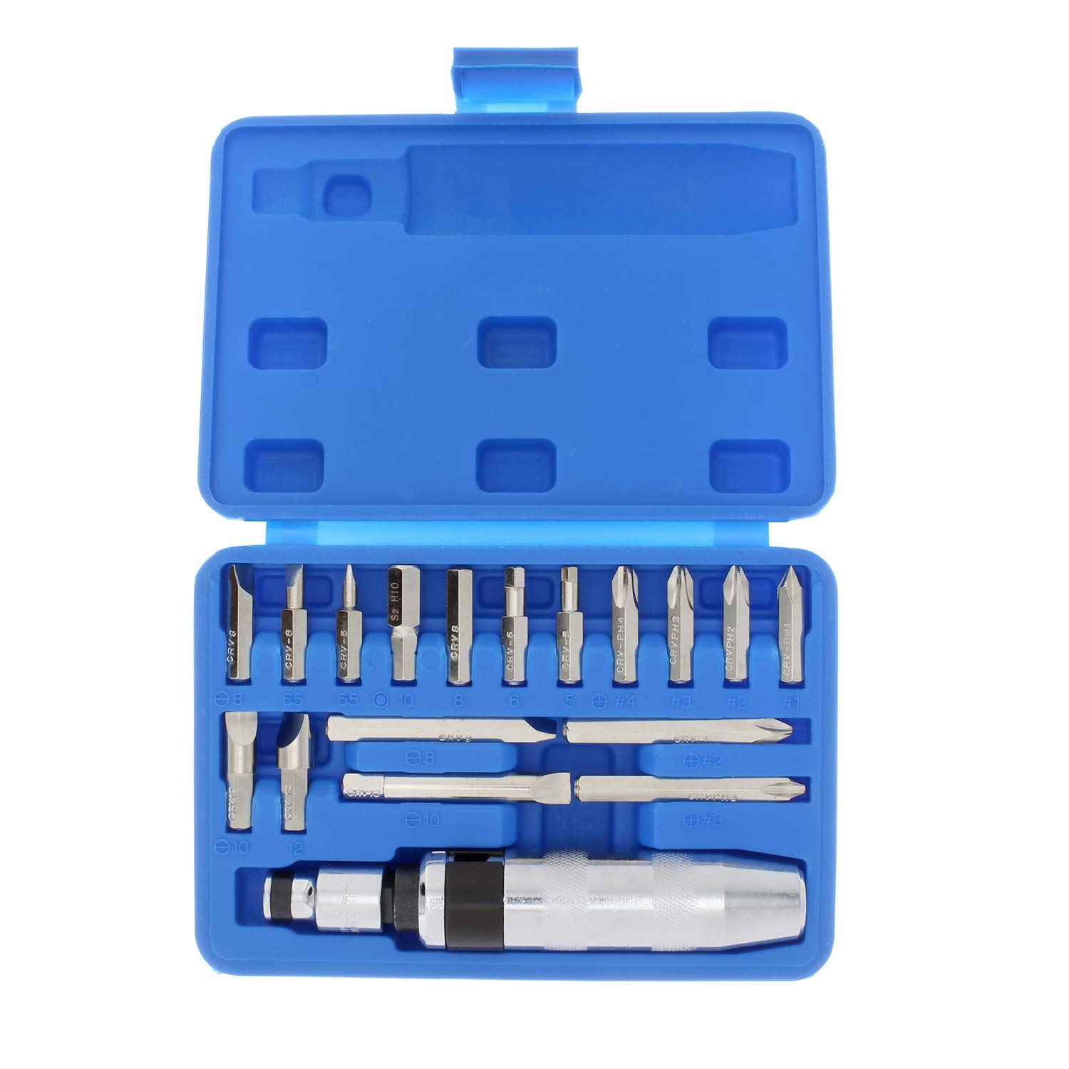 Manual impact driver with bits (BT13390) - CENTRE OUTILS PLUS