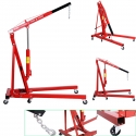 GRUE / CHÈVRE À MOTEUR 2 TONNES AVEC PATTES PLIANTE (EC2T)
