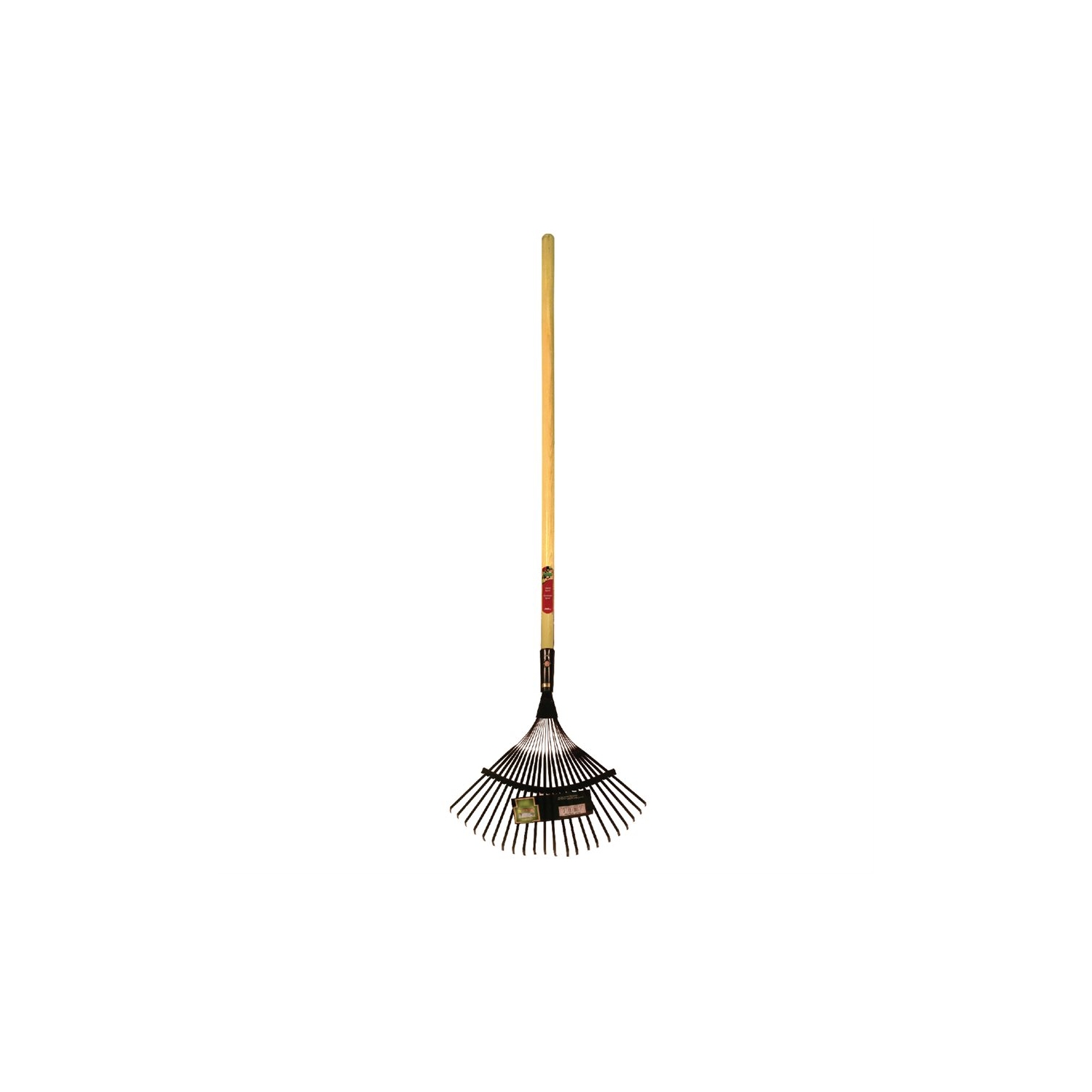 Lawn rake 22'' x 22T wood handle (180038)