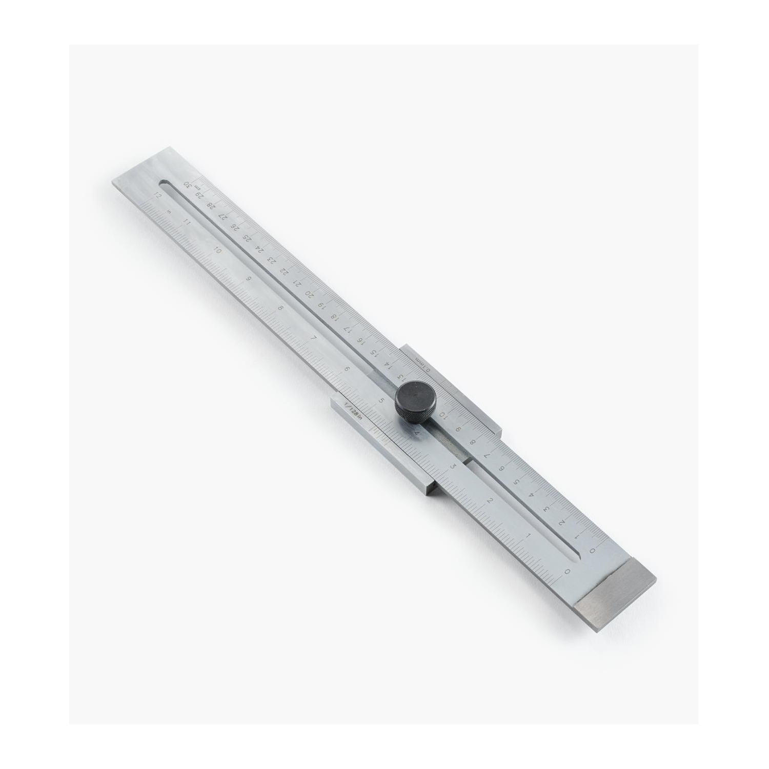 Stainless steel 300mm stop ruler (BT21)