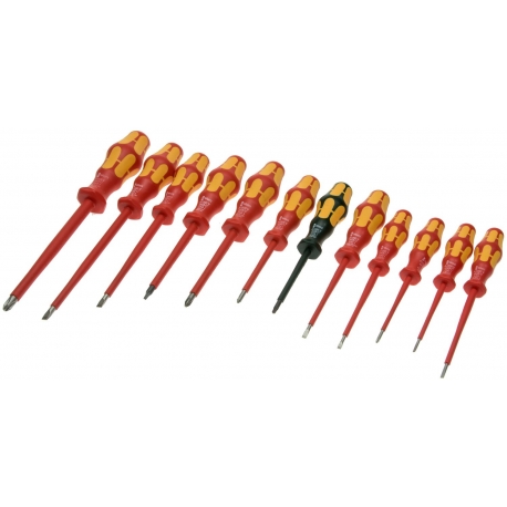 Wera 12 piece insulated screwdriver set (WER0534790001) - CENTRE OUTILS ...