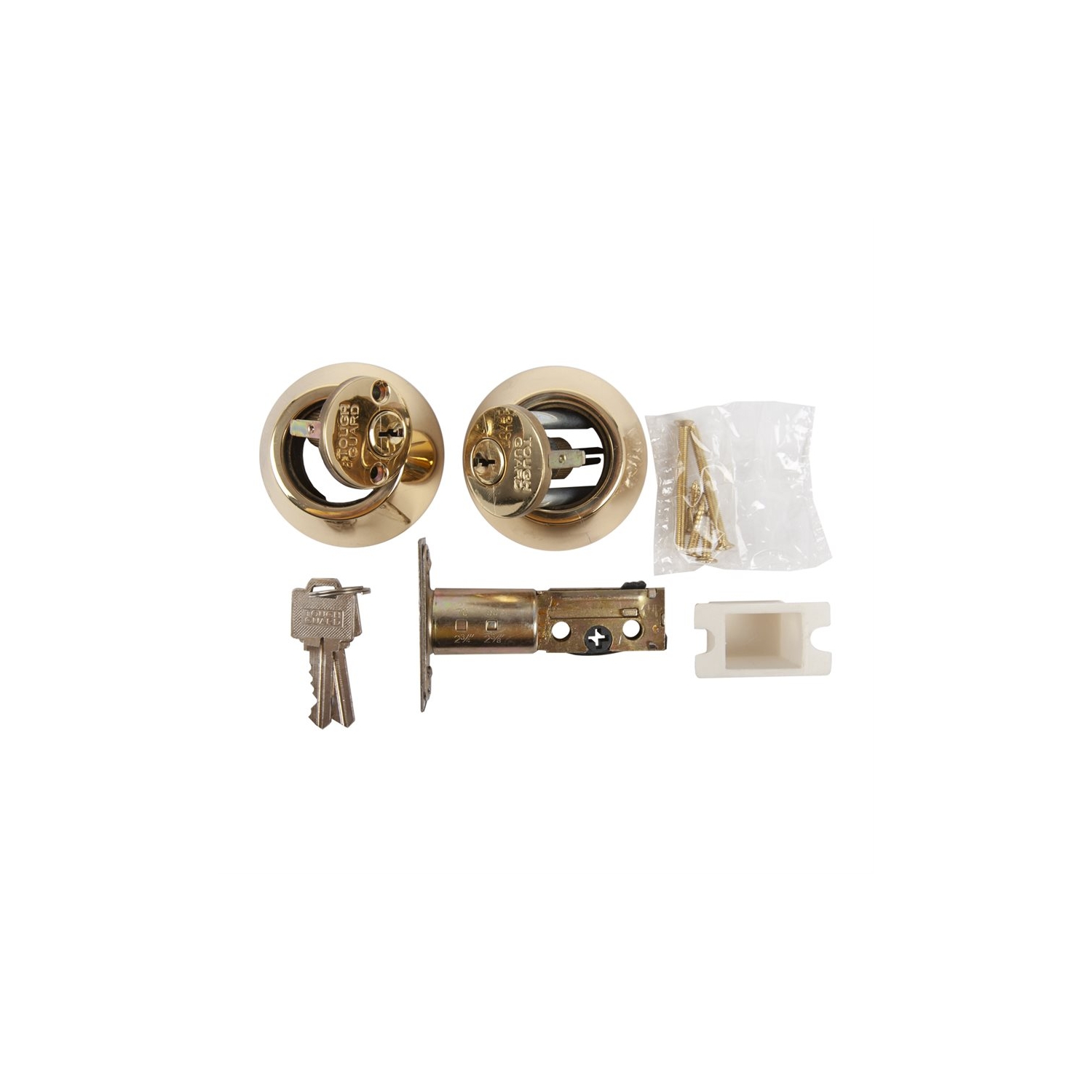 Door lock Dead Bolt Double cylinder (100601) - CENTRE OUTILS PLUS