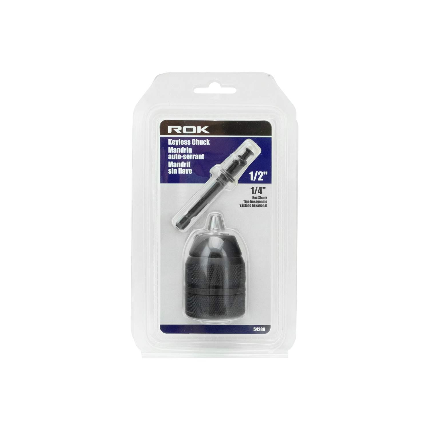 Keyless Chuck with hex mandril (54289)